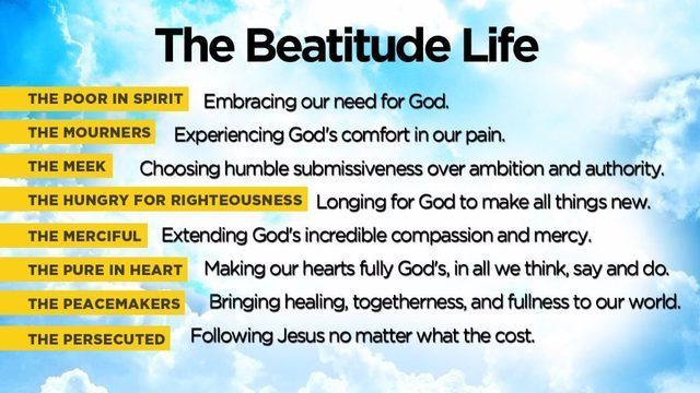 His Beatitudes | The Red Letters of Jesus